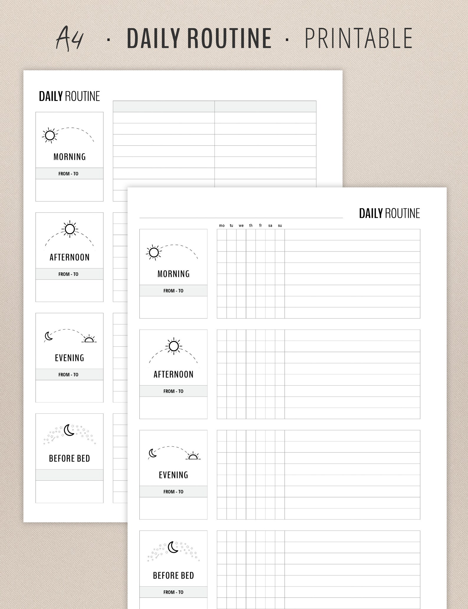 Flylady Control Journal Daily Routines and Zone Cleaning Checklist ...