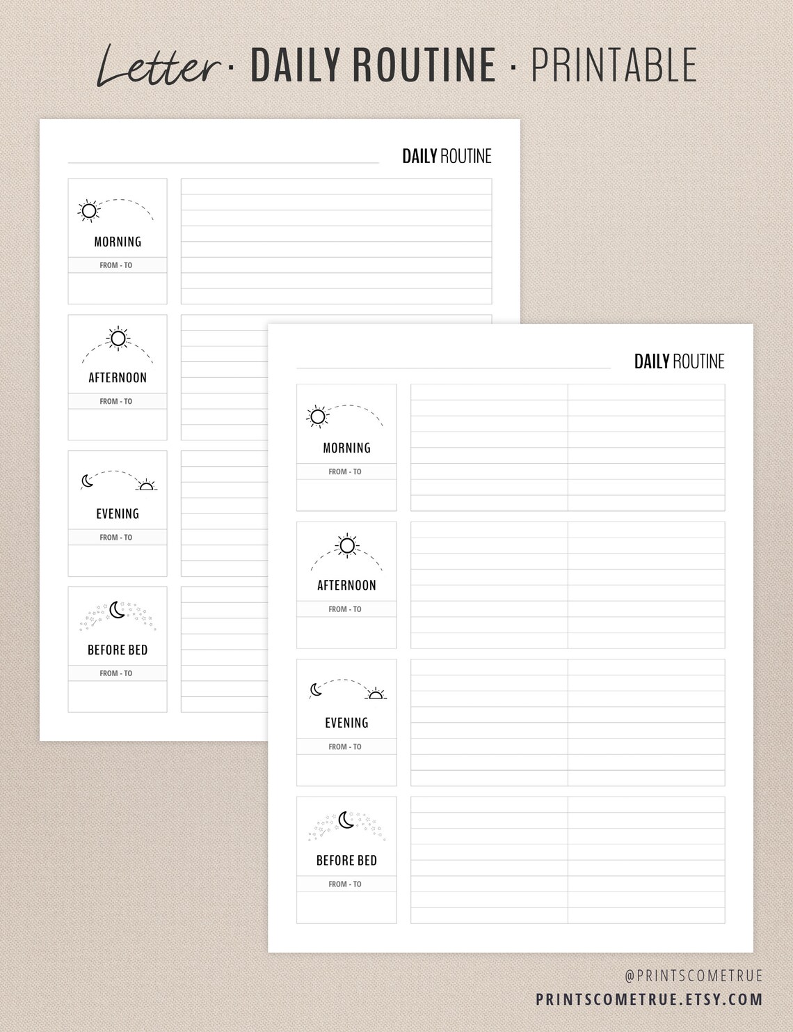 Daily Routine / Flylady Morning Routine Checklist / Habit | Etsy