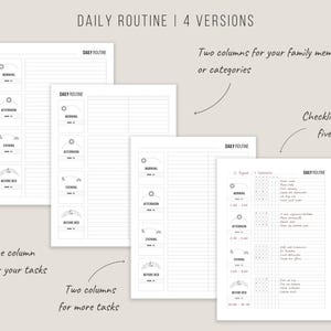 Morning Routine for Flylady Control Journal | ADHD Daily Routine ...