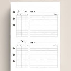 Flylady Daily Routine for Control Journal | Printable Planner Insert ...