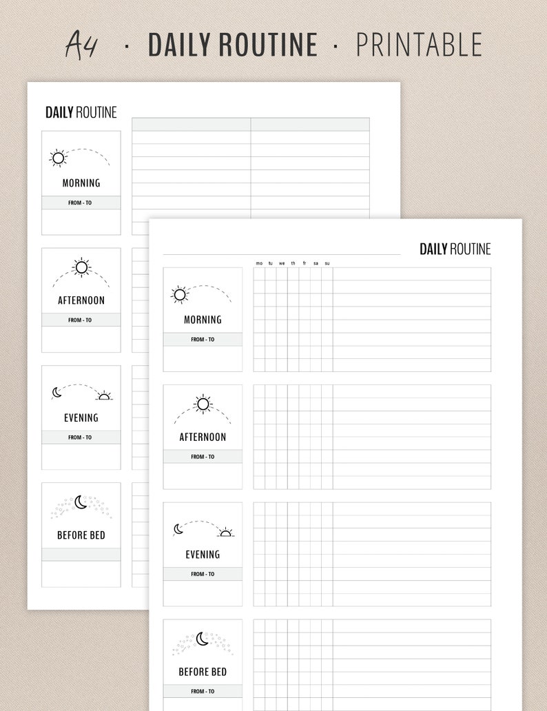 Morning Routine For Flylady Control Journal Adhd Daily Routine