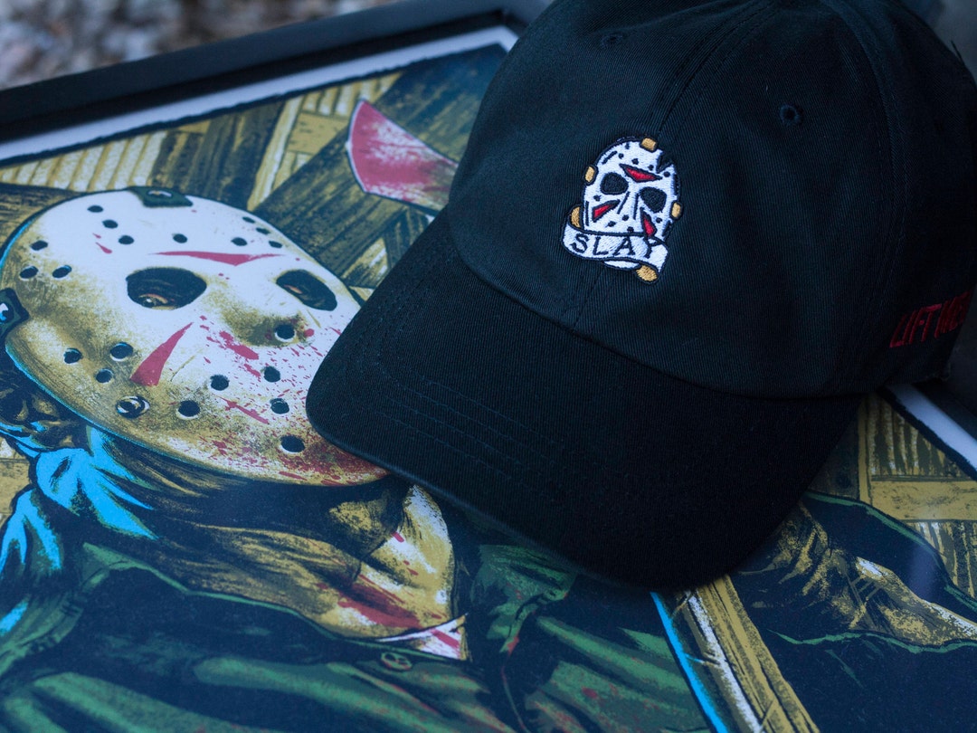 Jason Voorhees Hat Slay Hat Slay Dad Cap Friday the 13th Jason Mask ...
