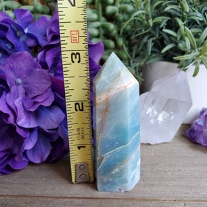 Sky Blue Quartz Tower, Blue Crystals, Crystal Generator, Healing ...