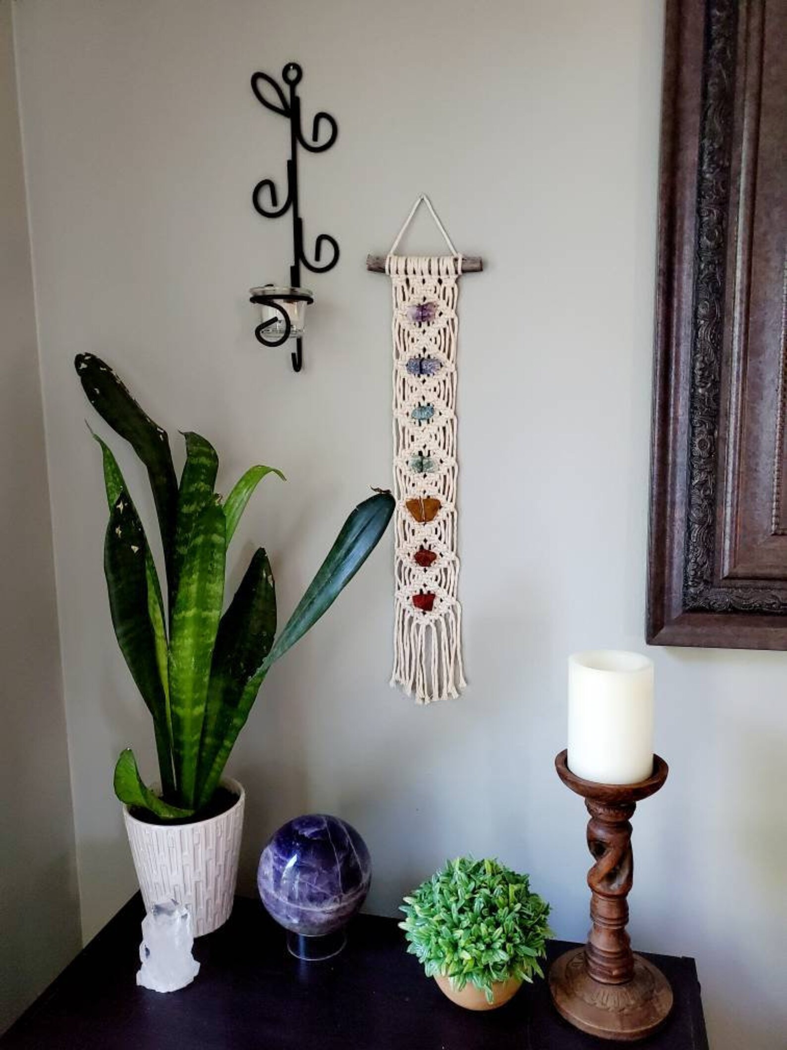 Chakra Macrame Wall Hanging Chakra Decor Chakra Healing | Etsy