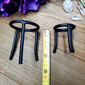 Black Metal Sphere Stand, Crystal Tripod Stand, Crystal Display, Iron ...