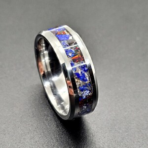 The Celebration of Life Memorial Ring * Birthstone Colors and Cremated ...