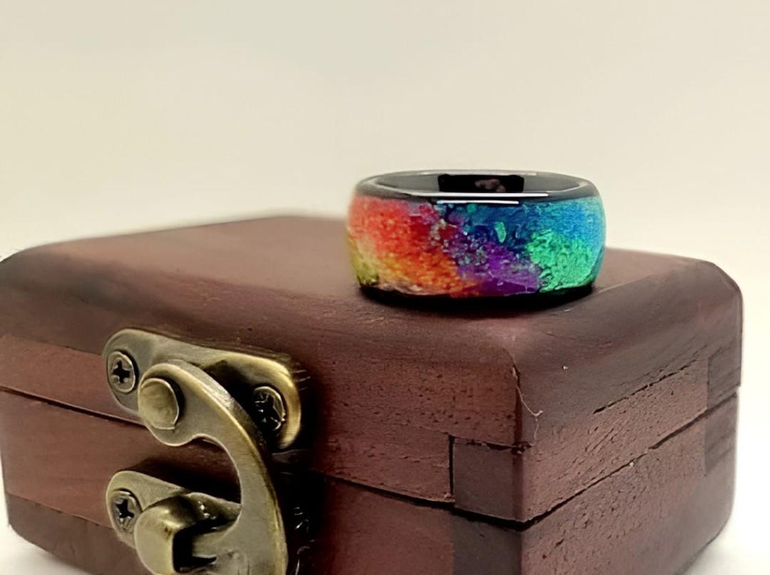The "recess Ring" Handmade With the Rainbow & Glow-in-the-dark Power ...