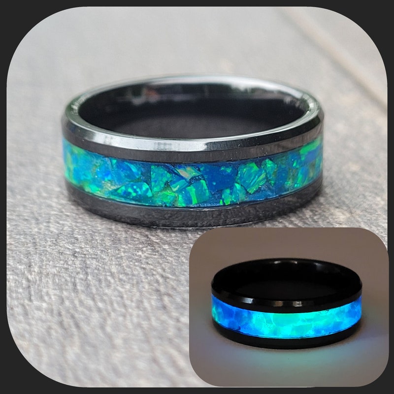 Glow in the Dark Ring - Etsy