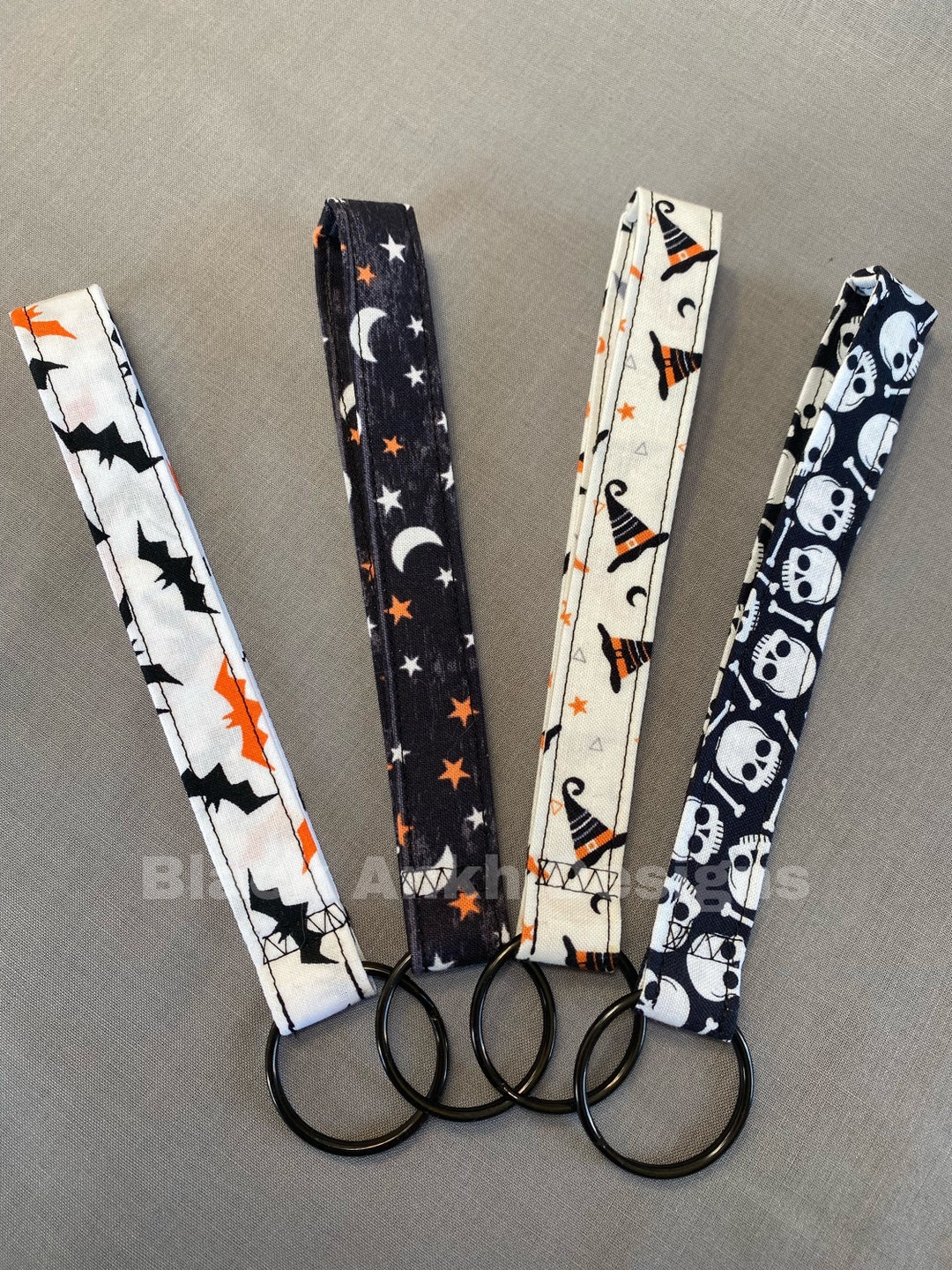 Wrist Strap - Skulls, Moons, Stars, Bats, Witch Hats - Etsy