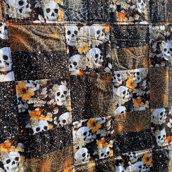 Skull Quilt - Etsy