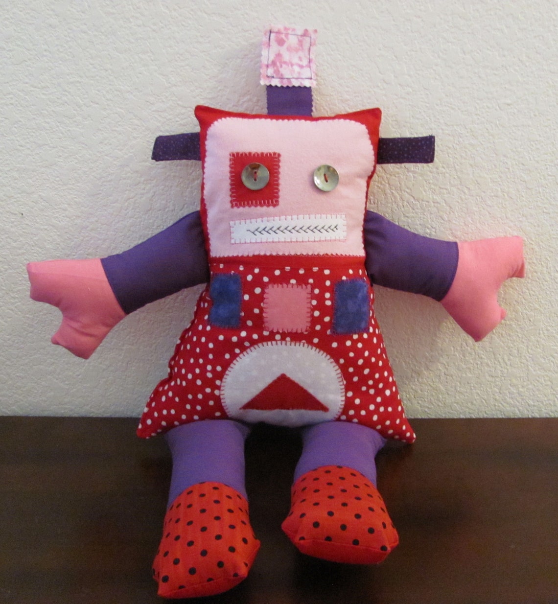 Robots Doll Soft Handmade Toy Large 20 x 25 Girl - Etsy Canada