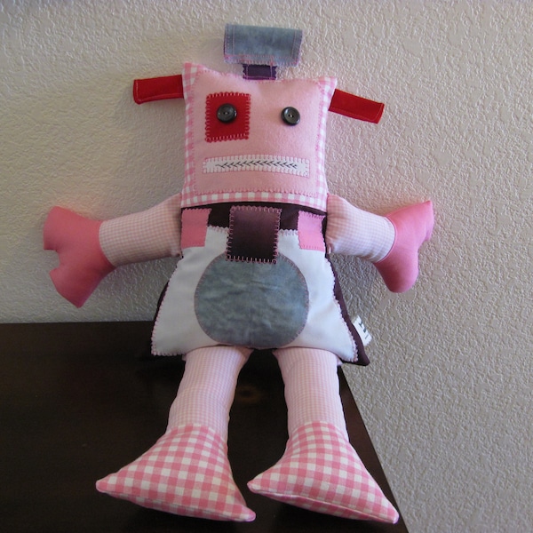 Stuffed Robot - Etsy