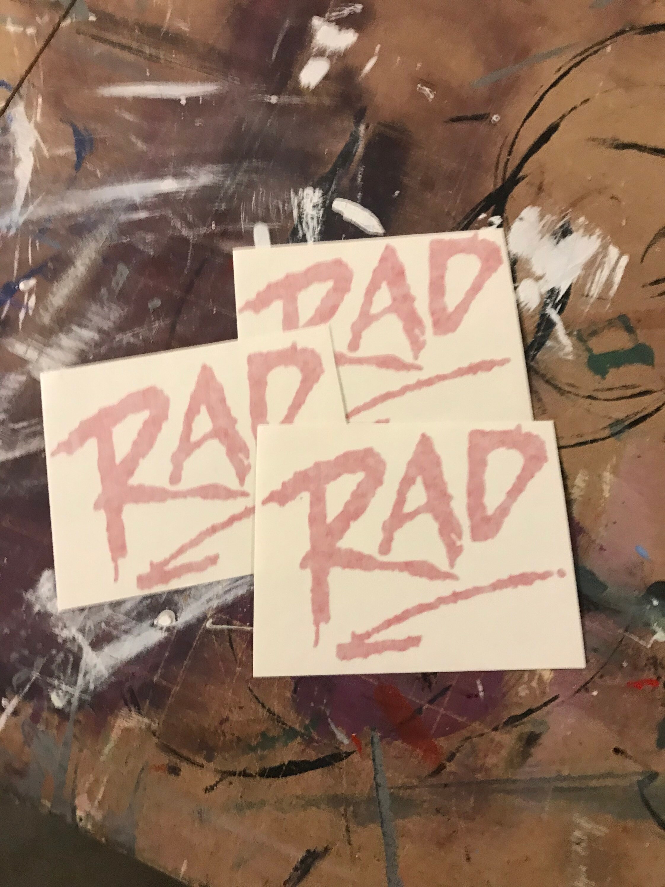 RAD Movie Logo Vinyl Sticker | Etsy