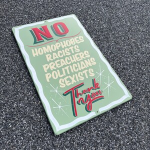 No Shop Rules Sign - Etsy