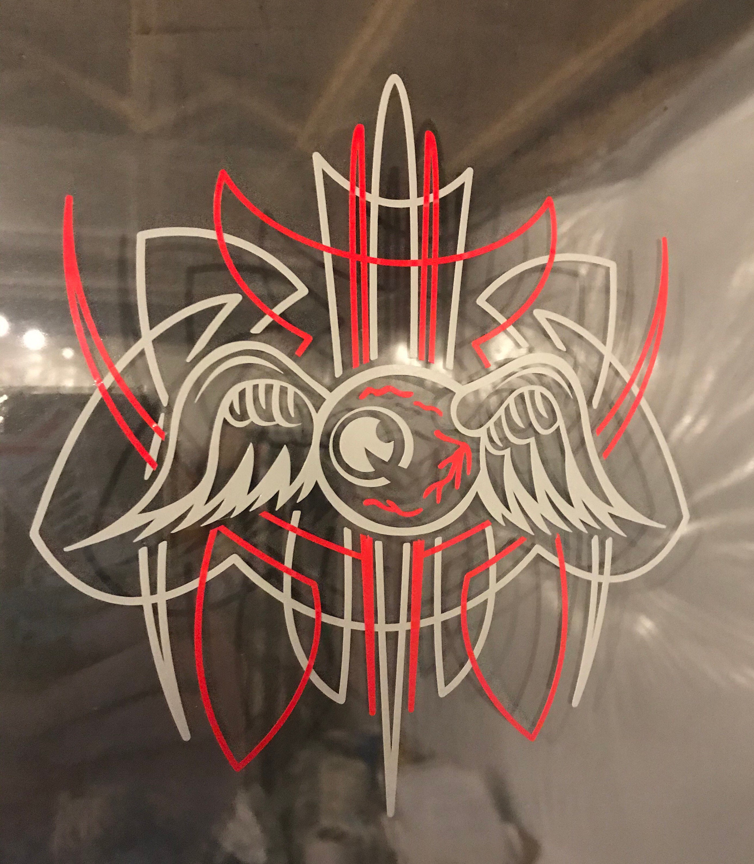 Old School Pinstriping Von Dutch Style
