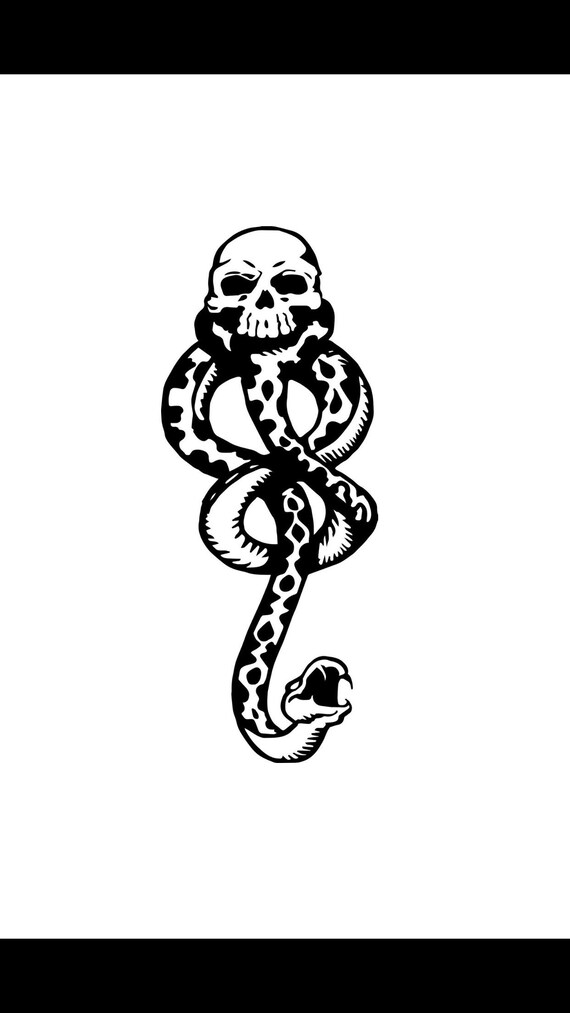 Dark Mark Vinyl Decal | Etsy