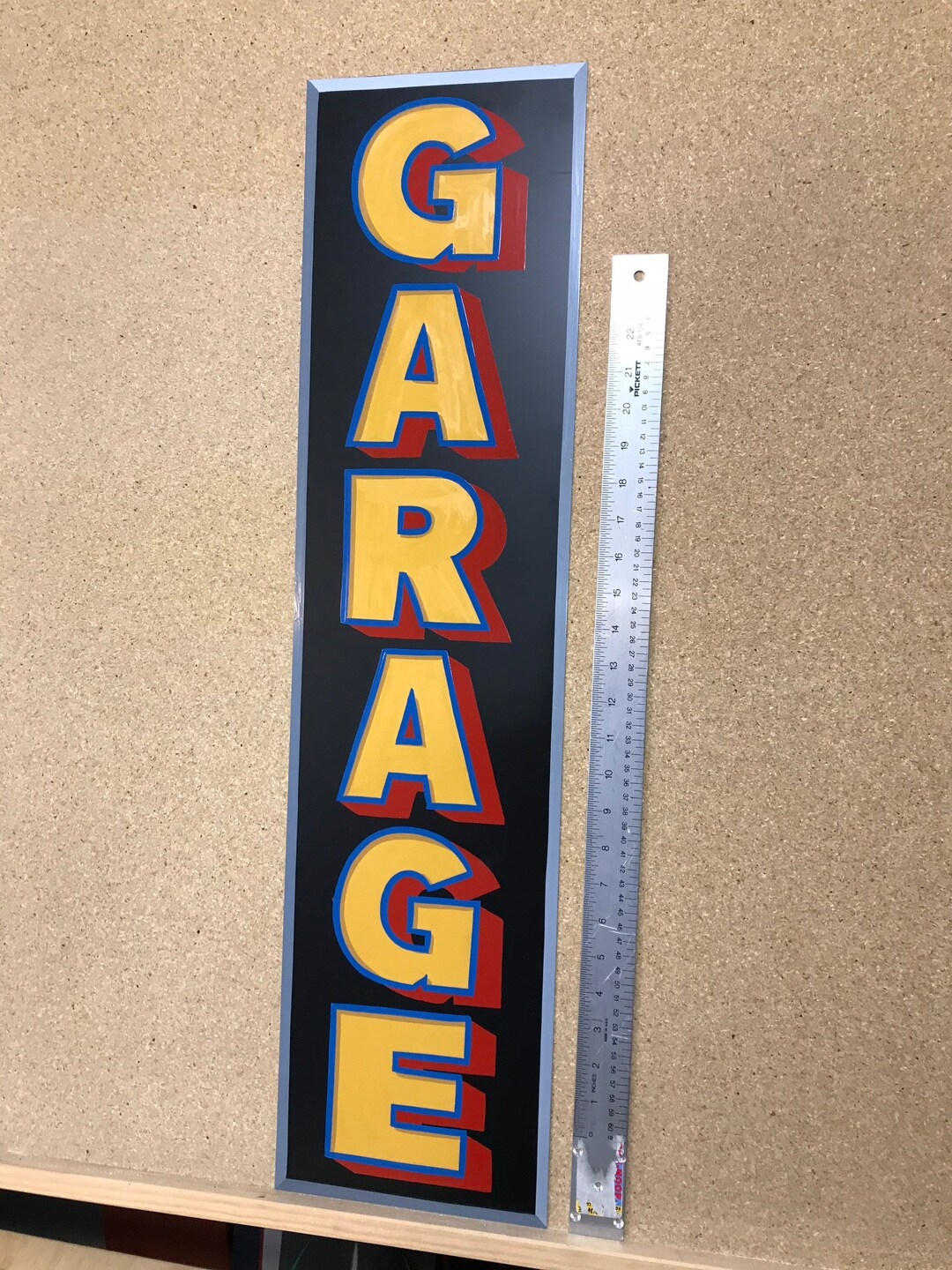 Large Vertical Garage Sign - Etsy