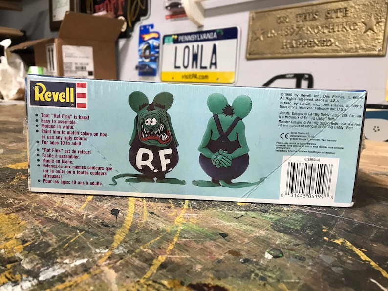 Rat Fink Model 1990 | Etsy