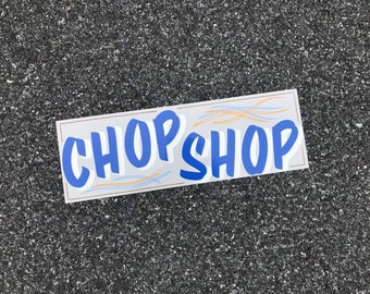 Chop Shop Sign - Etsy