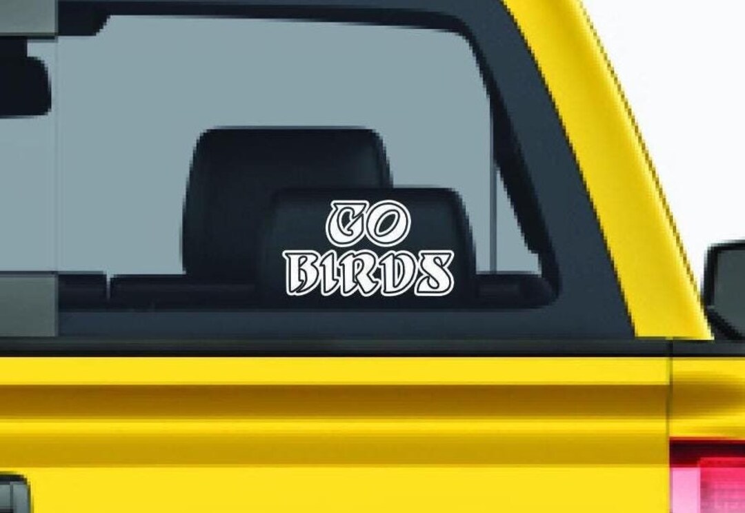 Go Birds Vinyl Decal - Etsy