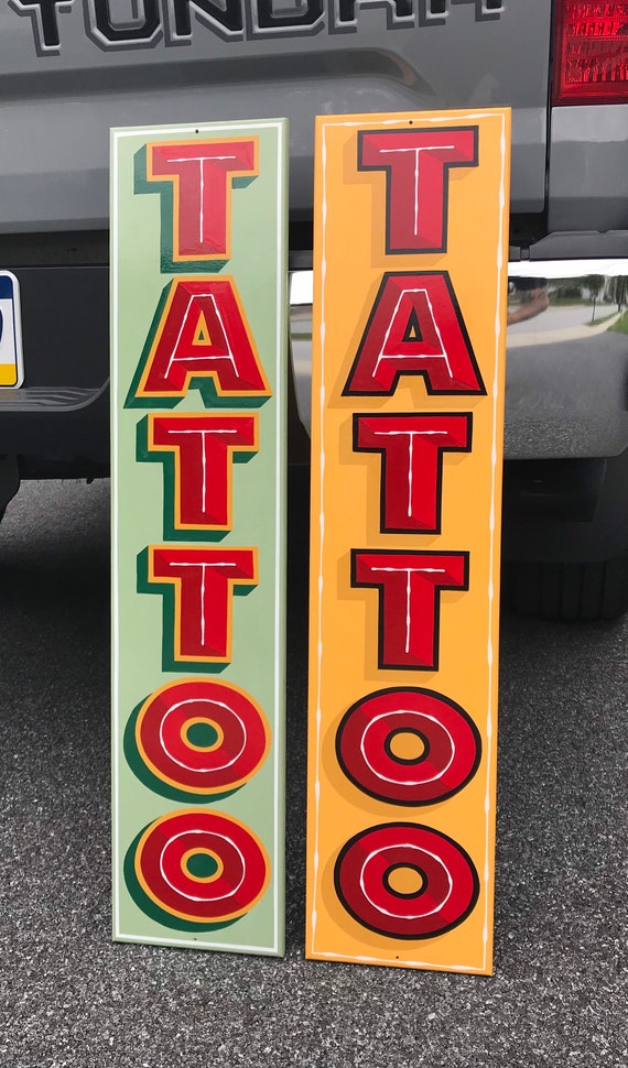 Tattoo Sign | Etsy