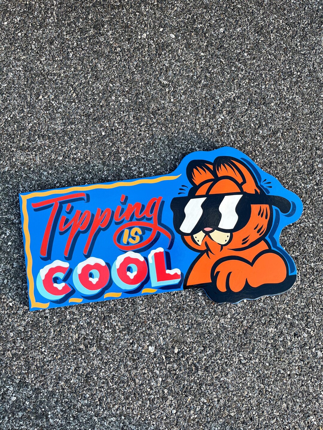 Tipping is Cool Sign-made to Order - Etsy