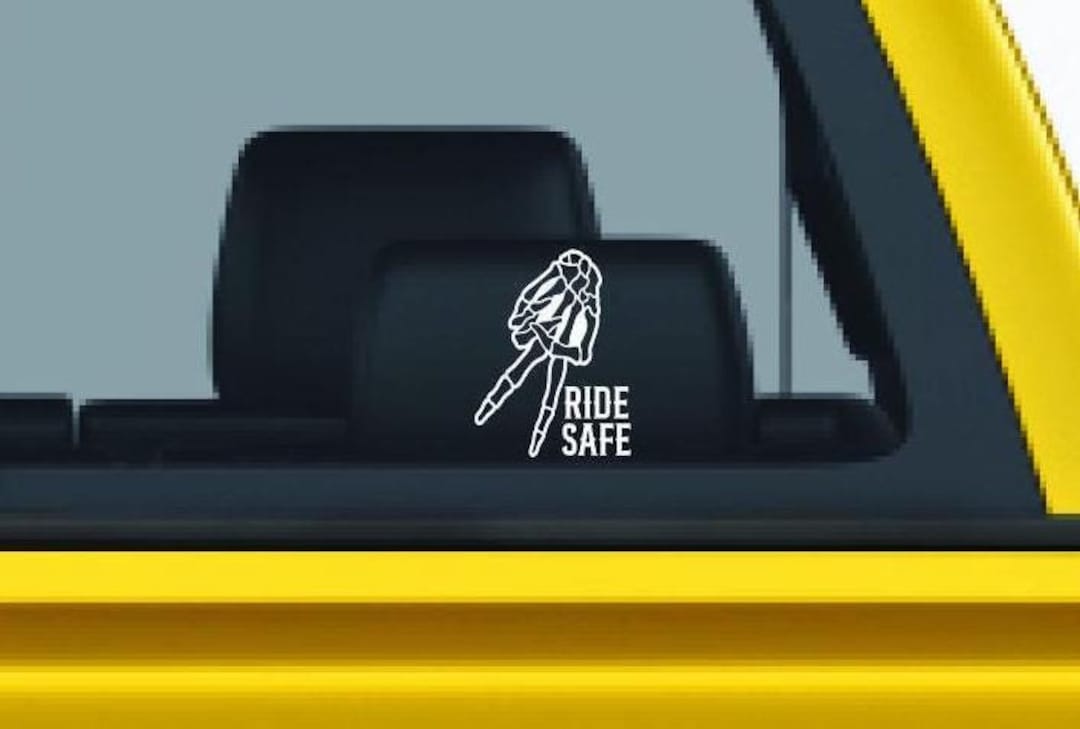 Ride Safe Sticker - Etsy