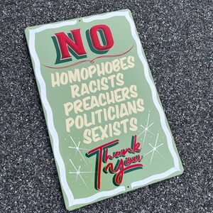 No Shop Rules Sign - Etsy