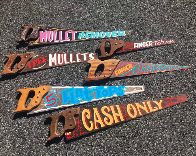 Saw Signs - Etsy