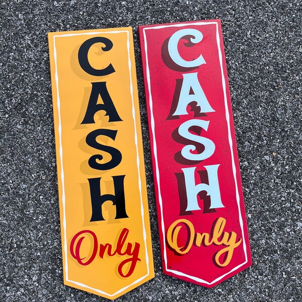 Cash is King Sign - Etsy