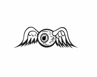 Flying Eye Vinyl Decal - Etsy