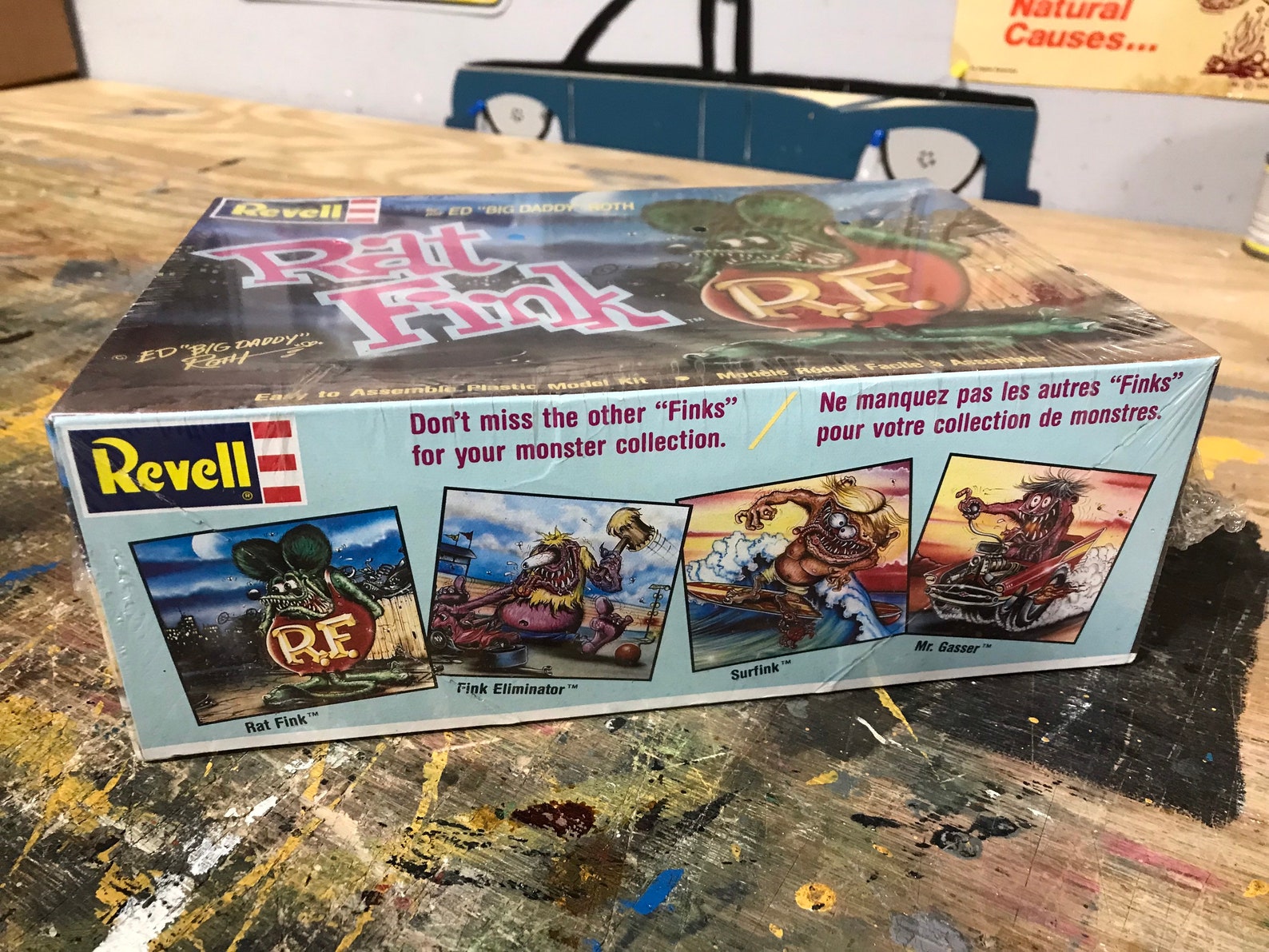 Rat Fink Model 1990 | Etsy