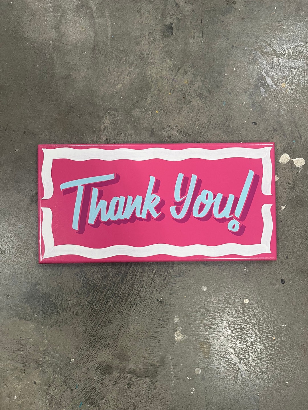 Thank You Sign - Etsy