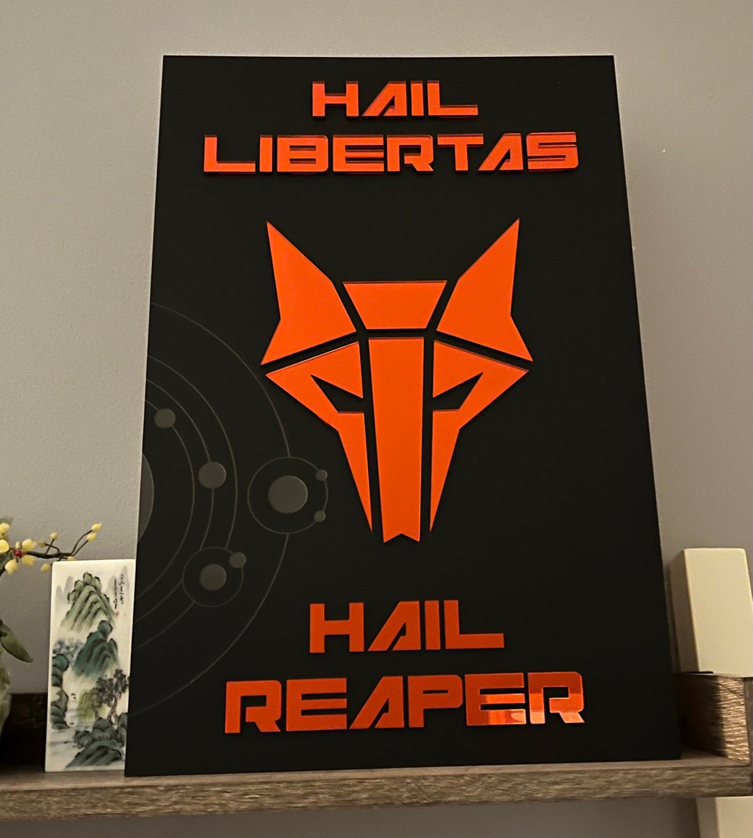 Hail Reaper Howler Sign - Etsy