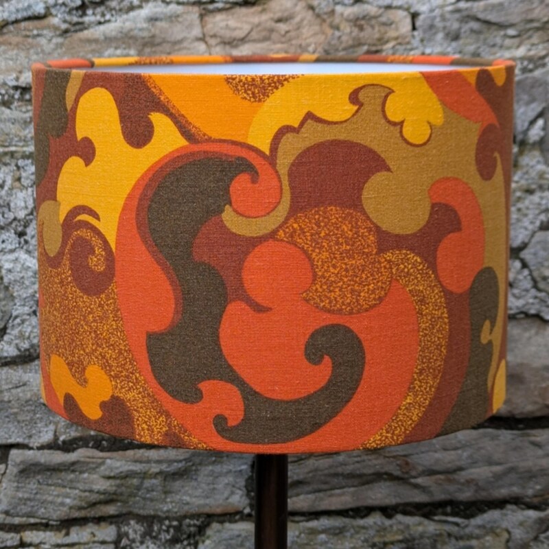 70s Lamp Shade - Etsy UK