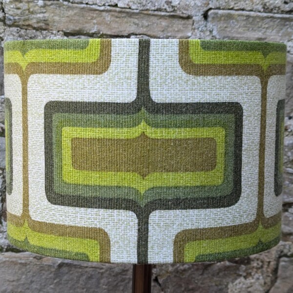70s Lamp Shade - Etsy UK
