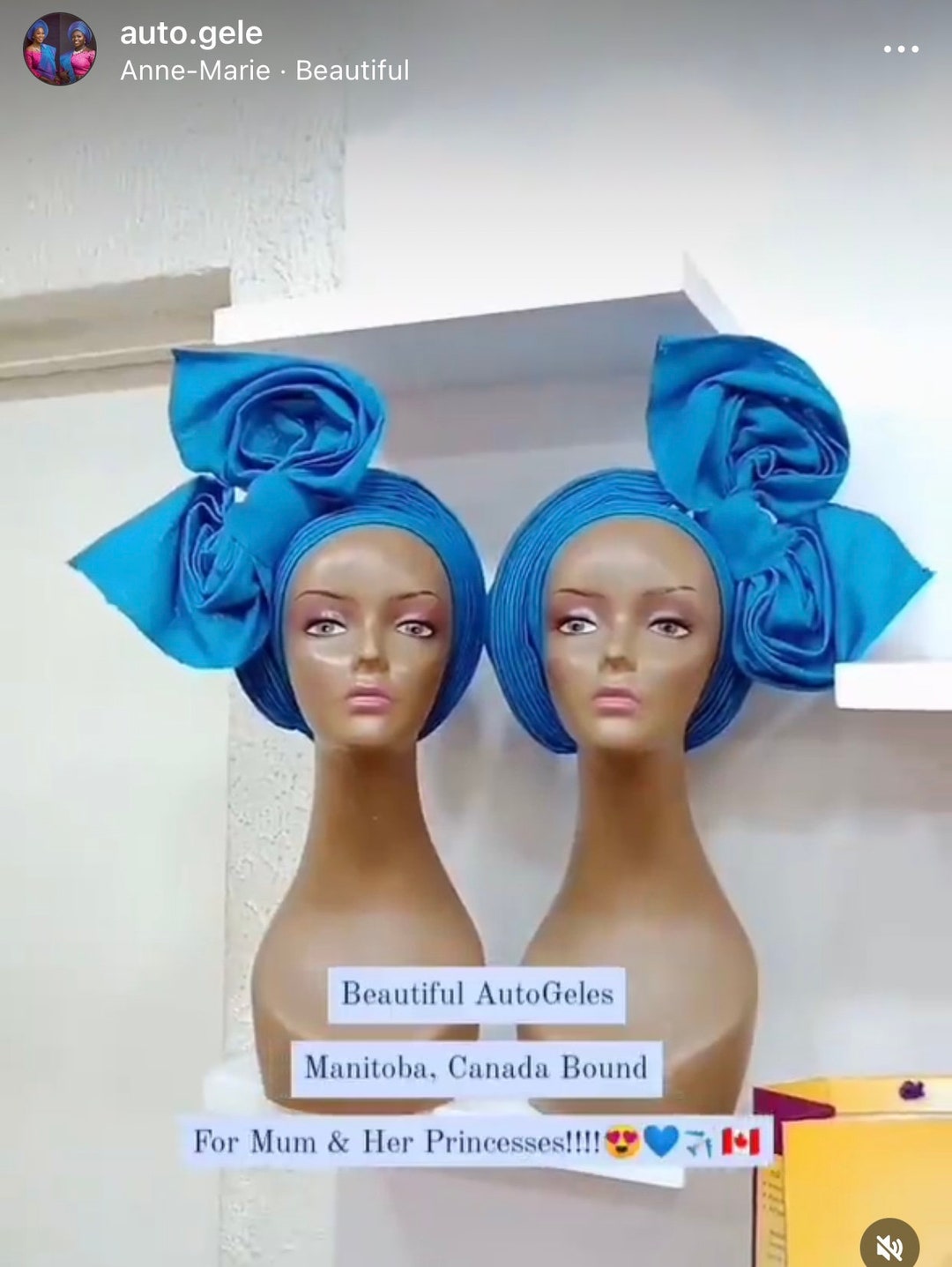 Bow Style Autogele || Ready Made Pretied Gele || Bridal Gele || Party ...