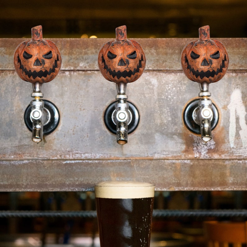 Handcrafted Copper Pumpkin Beer Tap Handle, Rustic Orange (3-in) - Etsy