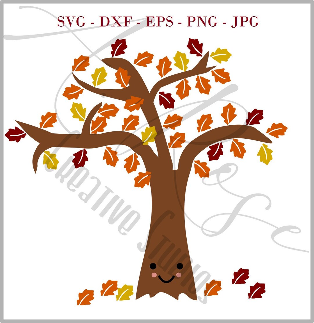 Autumn Tree SVG Autumn Tree Clipart Autumn Tree Svg Files - Etsy
