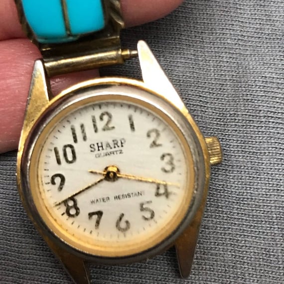Vintage Sharp Watch Native American Indian RUNNING BE… - Gem