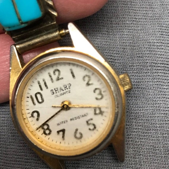 Vintage Sharp Watch Native American Indian RUNNING BE… - Gem