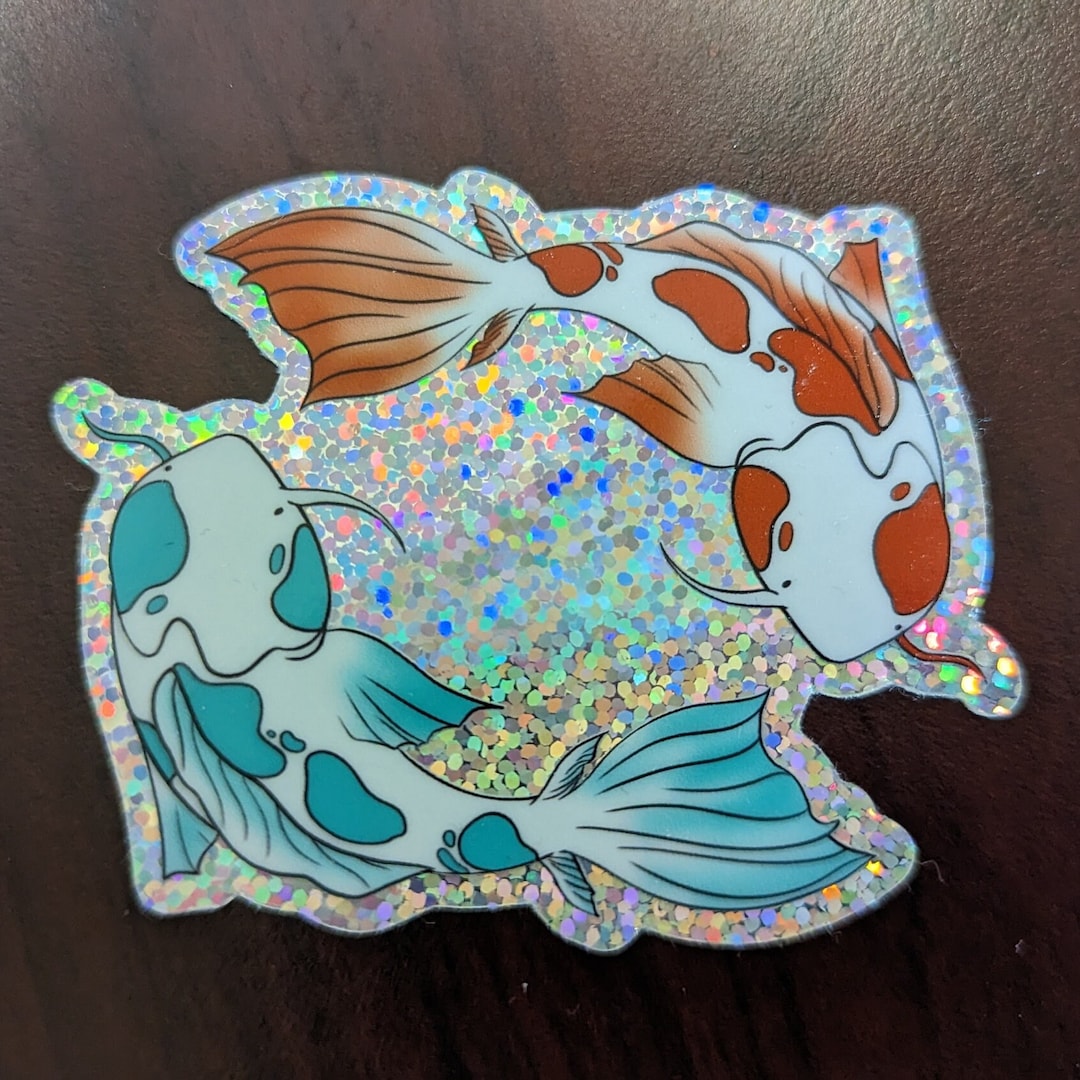 Koi Fish Decal - Etsy