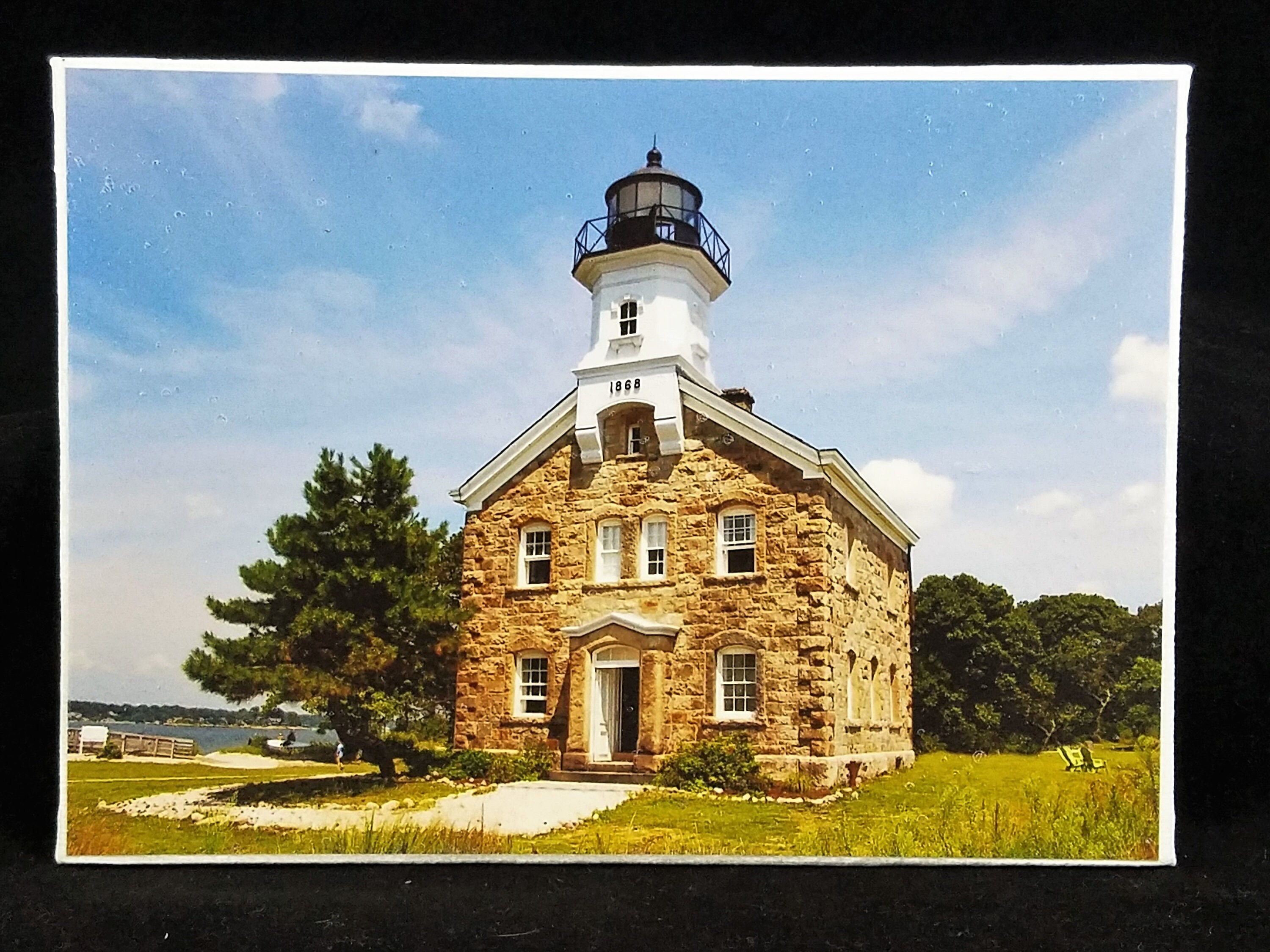 Sheffield Island Lighthouse on Canvas - Etsy