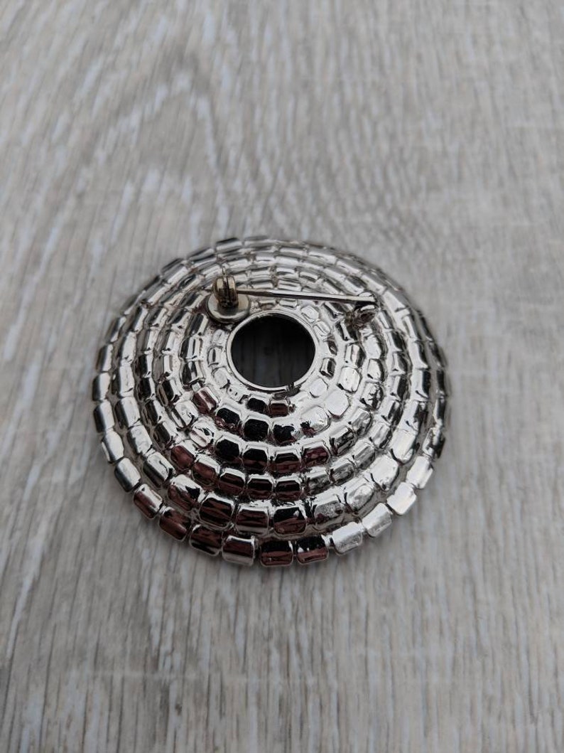 Dazzling Concave Bowl-shaped Clear Rhinestone Statement - Etsy