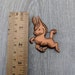 1950s Copper Playful Cartoon Donkey Brooch - Etsy