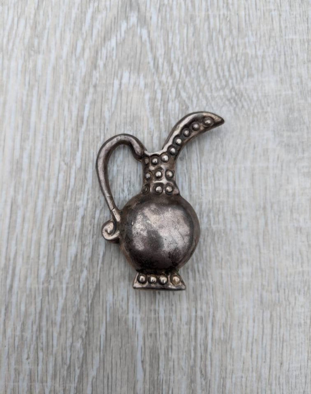 Midcentury Mexico Silver Three Dimensional Long Spout Pitcher - Etsy