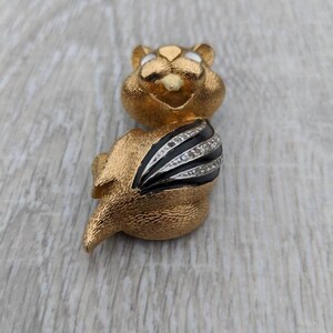 Jomaz (mazer Brothers) Midcentury Rhinestone, Enamel, and Gold Tone ...