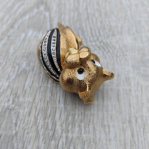 Jomaz (mazer Brothers) Midcentury Rhinestone, Enamel, and Gold Tone ...