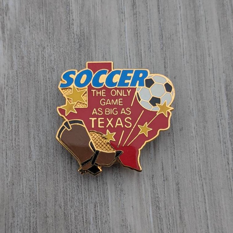 Texas Enamel Pin - Etsy
