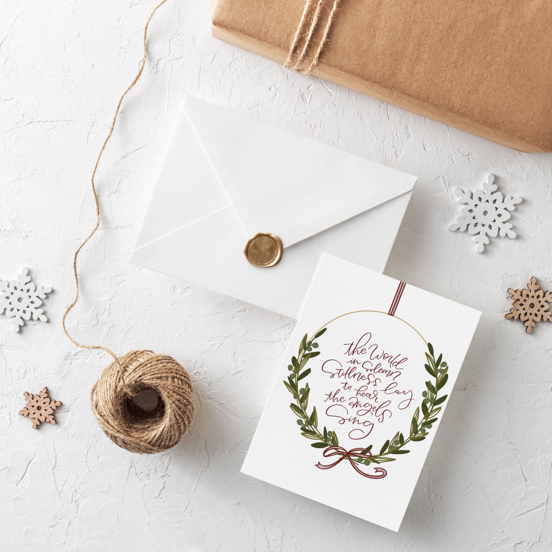 The World in Solemn Stillness Lay, It Came Upon a Midnight Clear ...